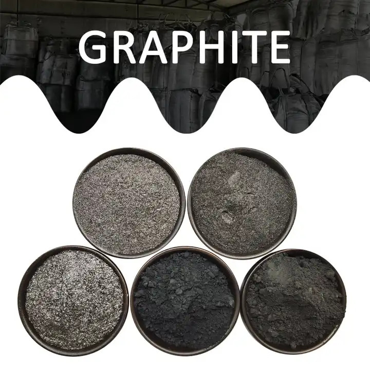 Battery Raw Material Natural Flake Graphite Powder Scales Expandable Graphite Powder
