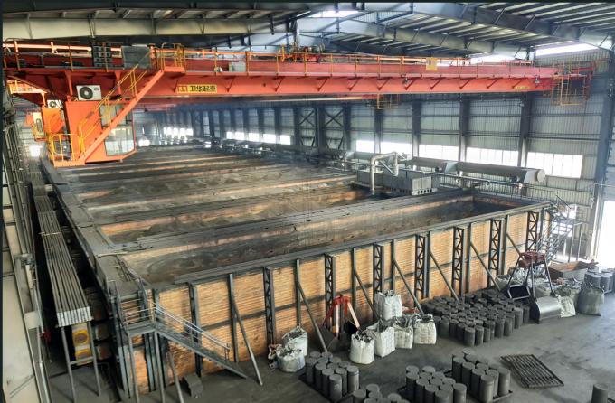 China Qingdao Hensen Graphite Co., Ltd. factory production line